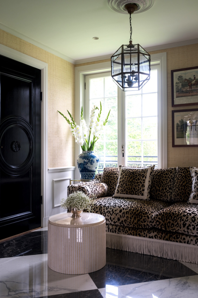 Orlando Sofa - Leo Velvet & Fringe - RIJD Interior